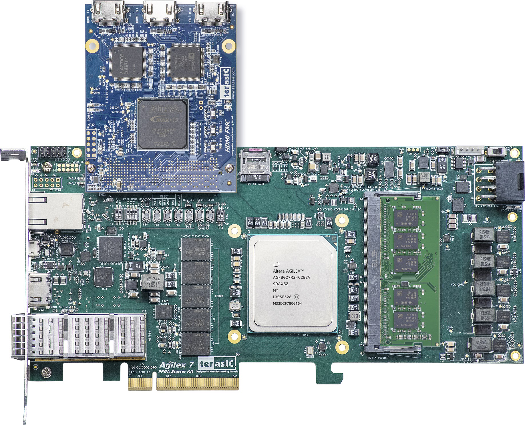 Terasic - All FPGA Boards - Agilex 7 - Agilex 7 FPGA Starter Kit