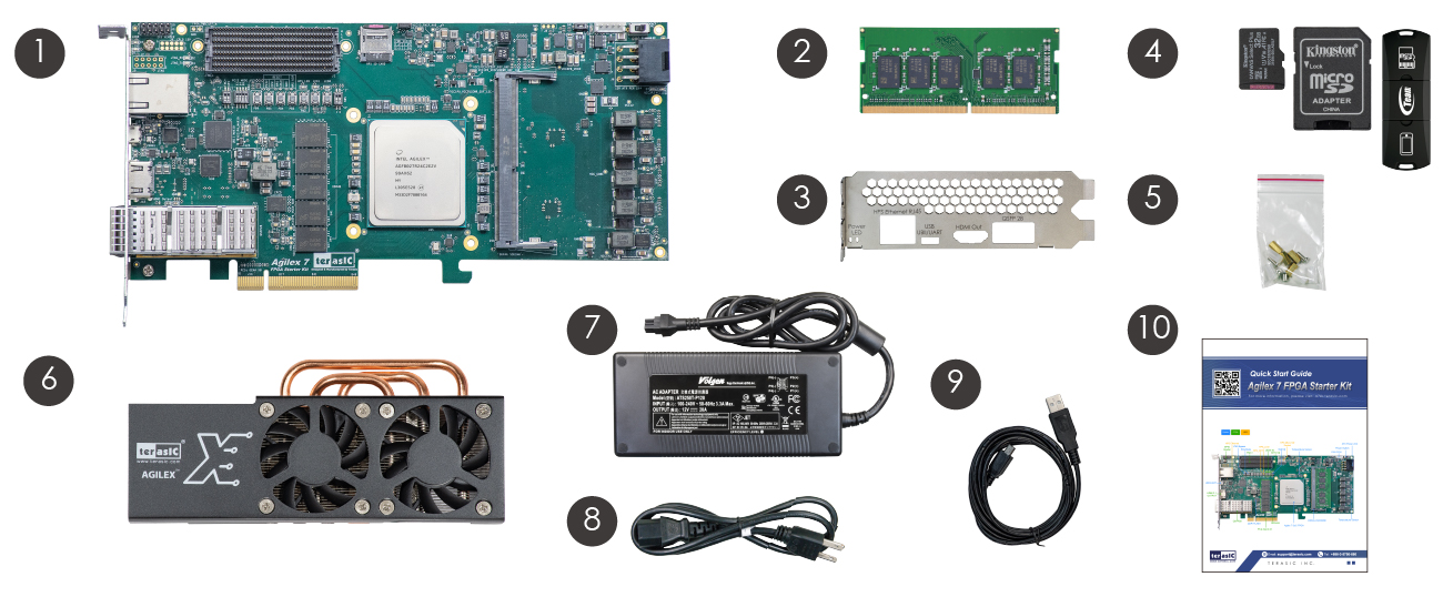 Terasic All Fpga Boards Agilex 7 Agilex 7 Fpga Starter Kit