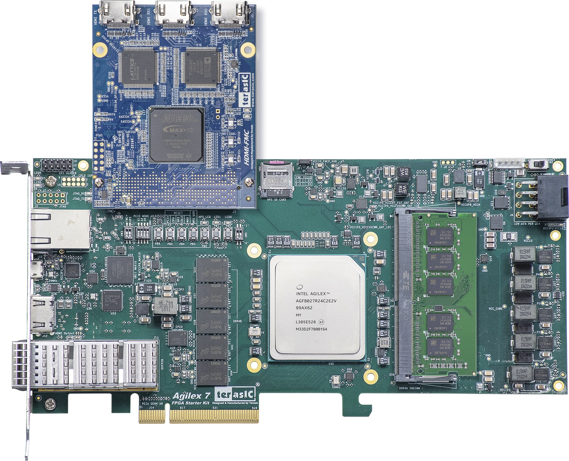 Terasic - DE 系列母板 - Agilex - Agilex 7 FPGA Starter Kit
