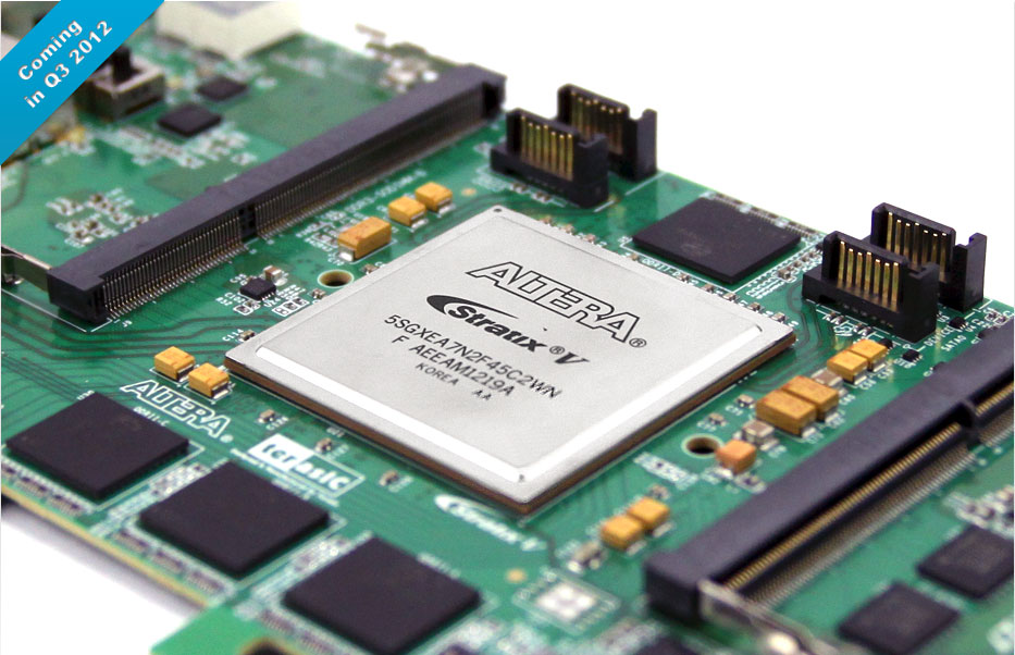 Terasic to release new Stratix V FPGA Boards